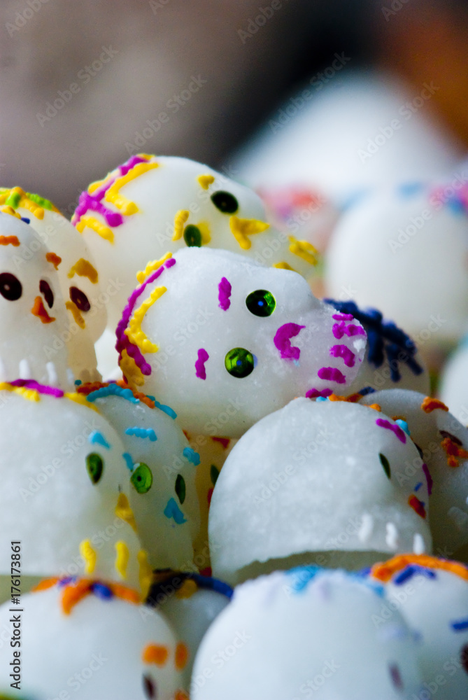 calaveras de azucar Stock Photo | Adobe Stock