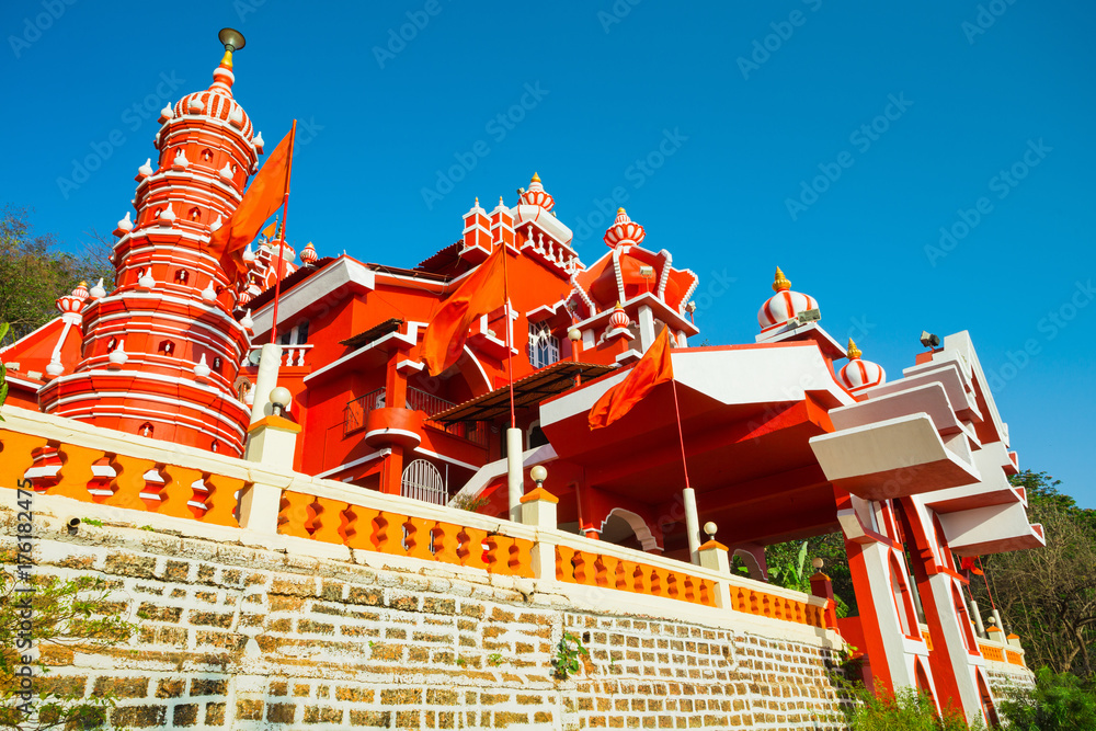 Maruti Temple (Hanuman Temple) in Panjim Stock Photo | Adobe Stock
