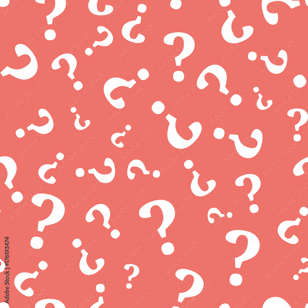 Question mark seamless pattern . Vector seamless pattern with question ... Question mark seamless pattern . Vector seamless pattern with question ...