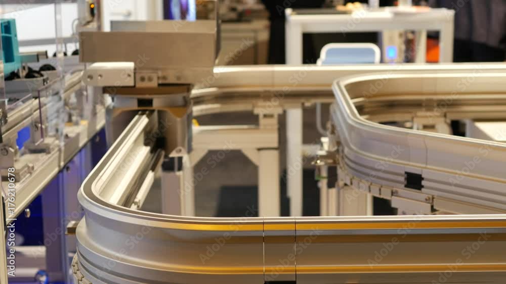 An intelligent monorail conveying system for manufacturing and ...