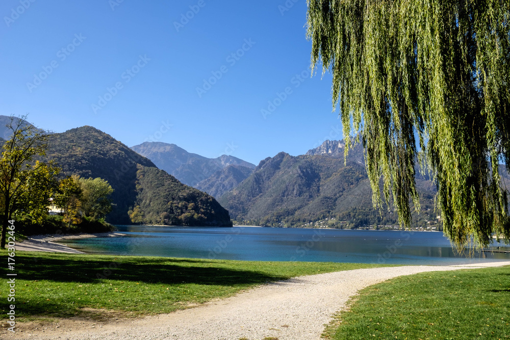 Lago di Ledro Stock Photo | Adobe Stock