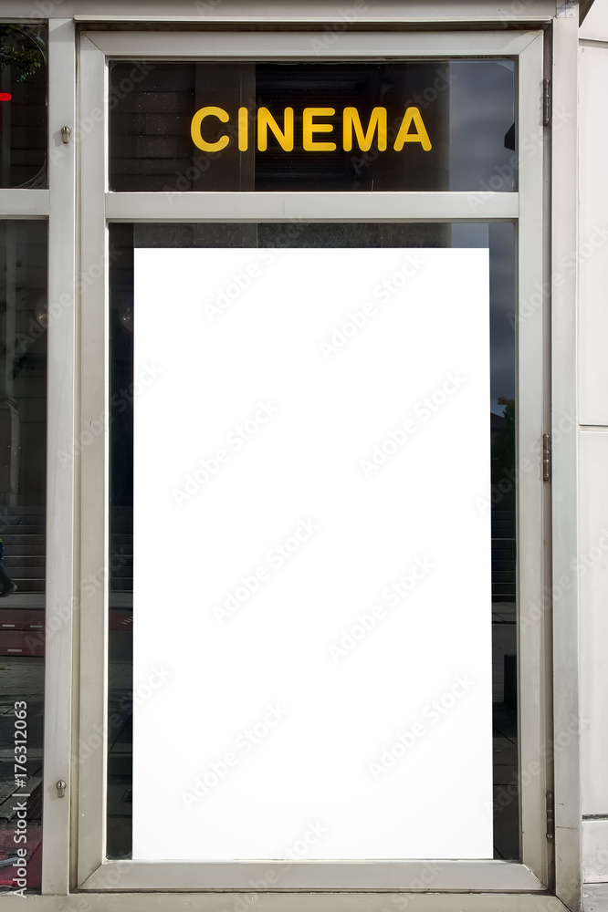 Movie Theater Poster Display Case