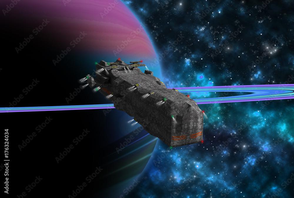 Jupiter Aliens Ship