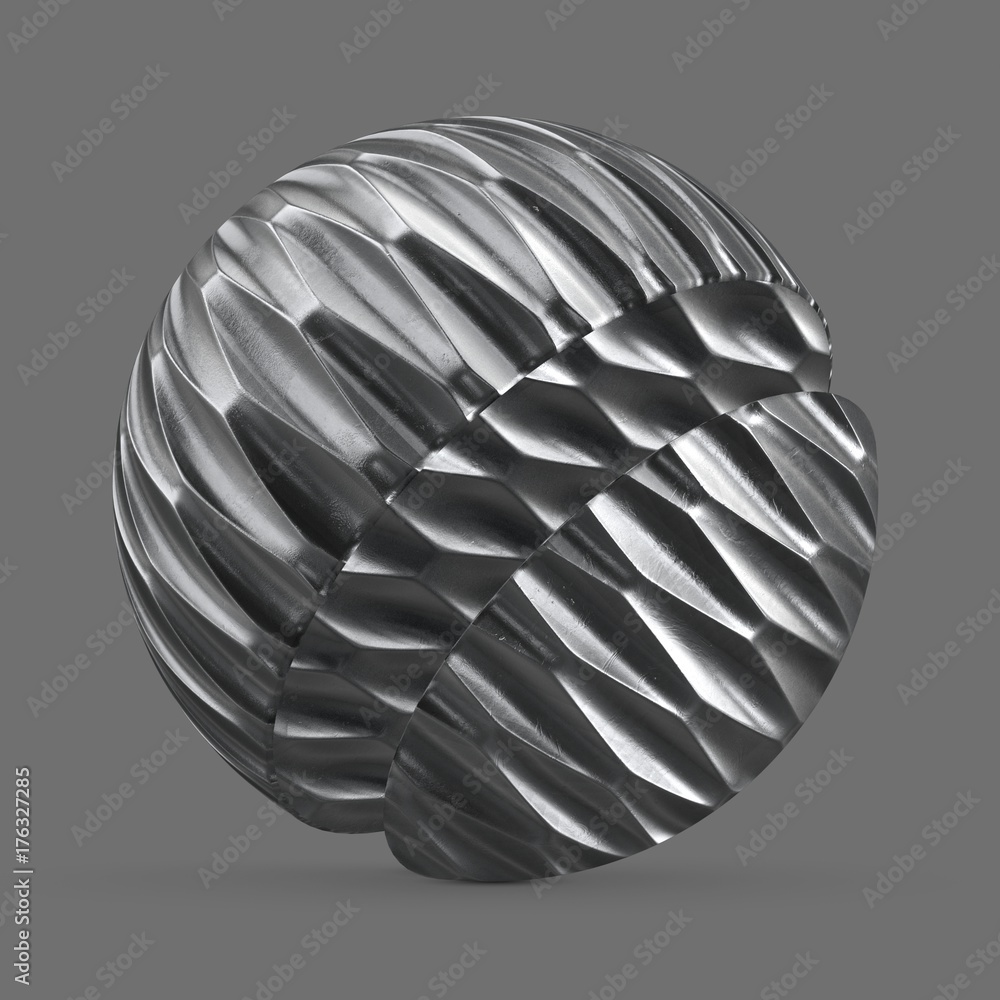 Formed aluminum panels Stock 3D asset | Adobe Stock