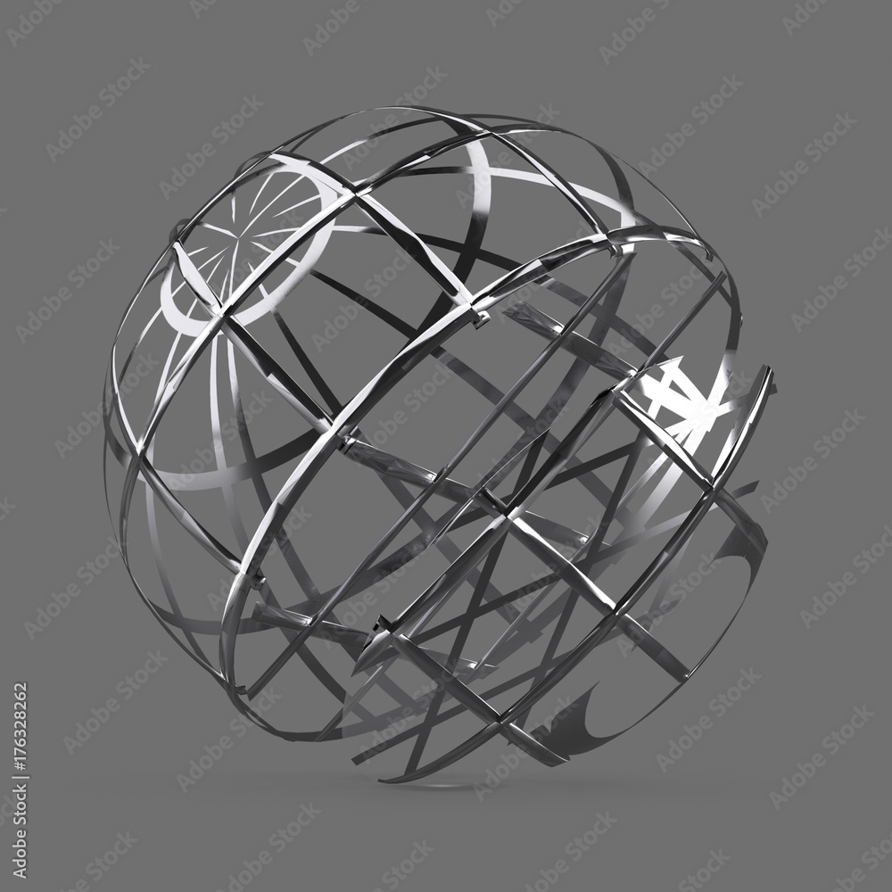 Square metal wire mesh Stock 3D asset | Adobe Stock