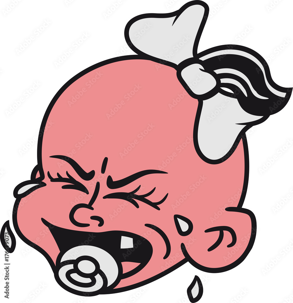 gesicht kopf mädchen girl frau weiblich zicke wütend weinen schreien ...