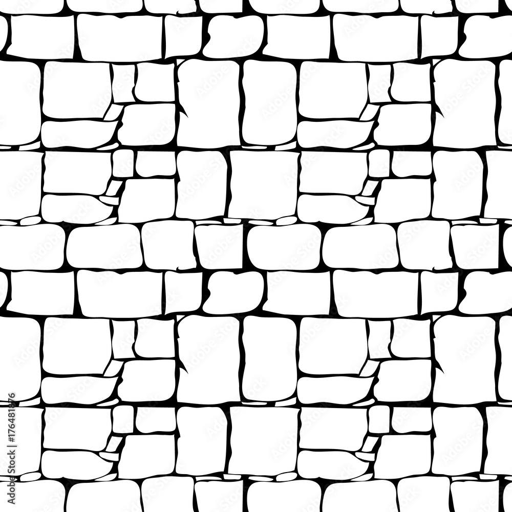 Vettoriale Stock Stones seamless pattern. Vector. Rock Stone wall ... Vettoriale Stock Stones seamless pattern. Vector. Rock Stone wall ...
