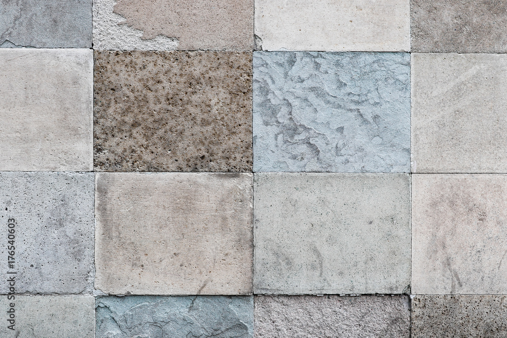 Stone block wall texture Stock Photo | Adobe Stock