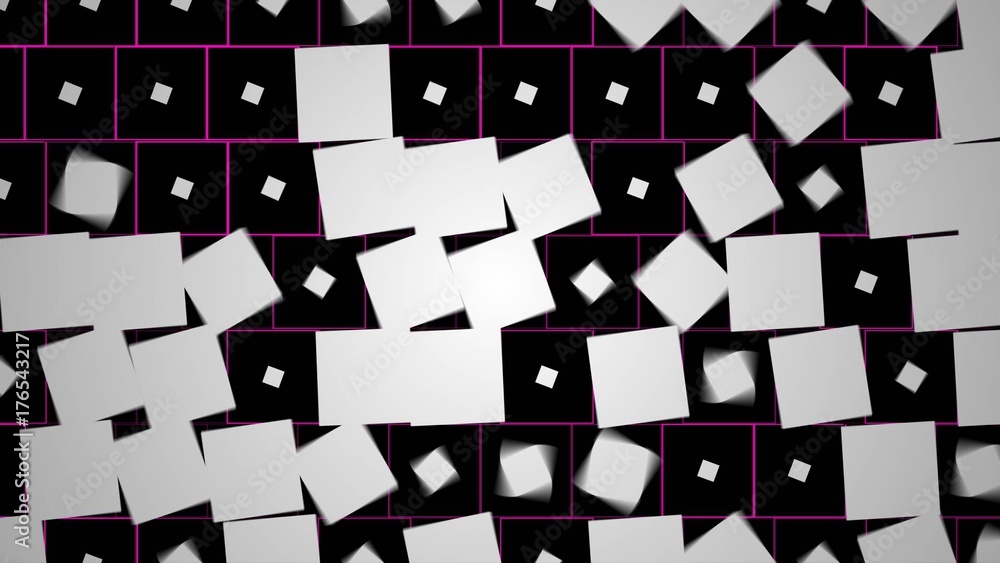 Cascading Squares Transition Stock Template | Adobe Stock
