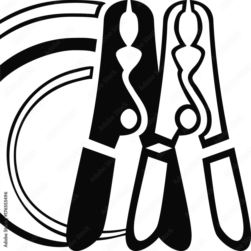 Jumper Cables - Emergency Battery Start Stock Vector | Adobe Stock