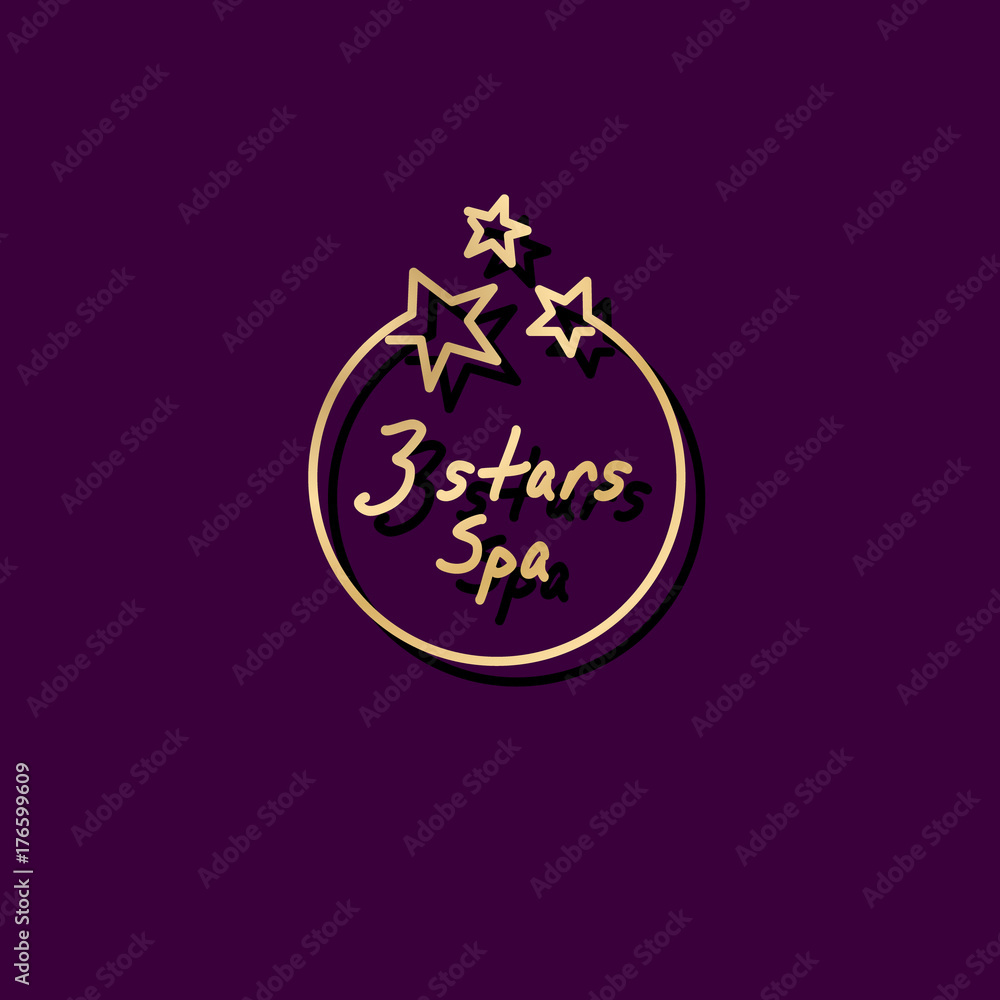 Purple And Gold Spa