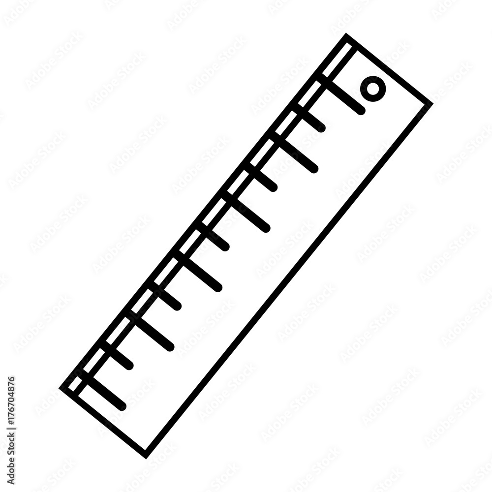 line ruler design to school tool education Stock Vector | Adobe Stock line ruler design to school tool education Stock Vector | Adobe Stock