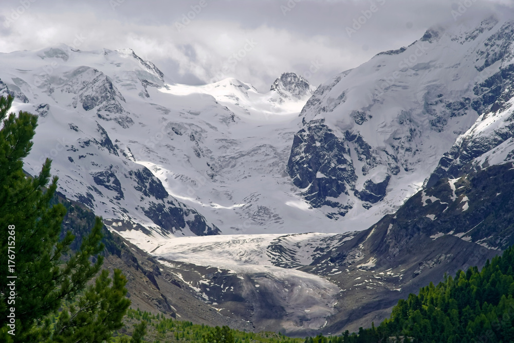 Morteratschgletscher Stock Photo | Adobe Stock