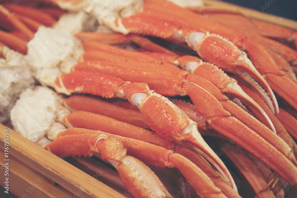 Alaska Crab Claw, seafood in Japan Stock Photo | Adobe Stock