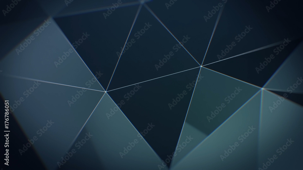 Moving Polygon Background Stock Template | Adobe Stock