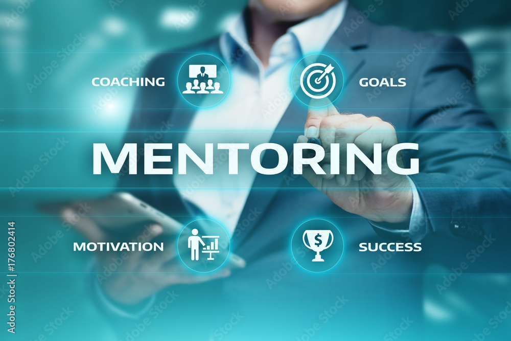 Mentoring Business Motivation Coaching Success Career concept Stock ...