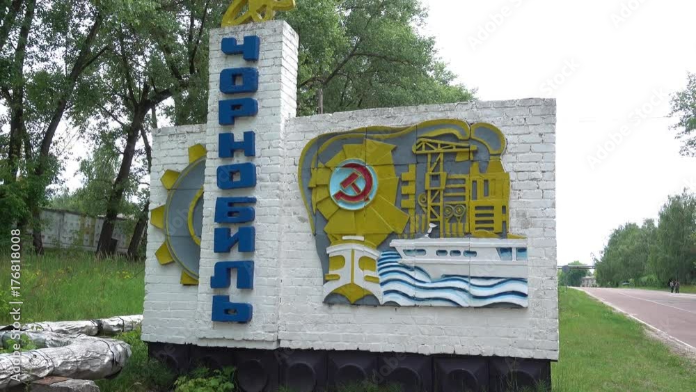 Video Stock Chernobyl, Ukraine - 17th of June 2017: Visit to Chernobyl ...