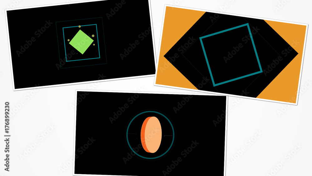 Shape Burst Transitions Pack 1 Stock Template | Adobe Stock