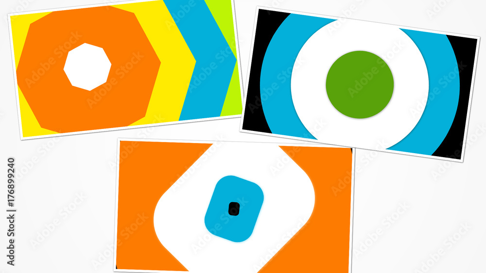 Concentric Shapes Transitions Pack 1 Stock Template | Adobe Stock