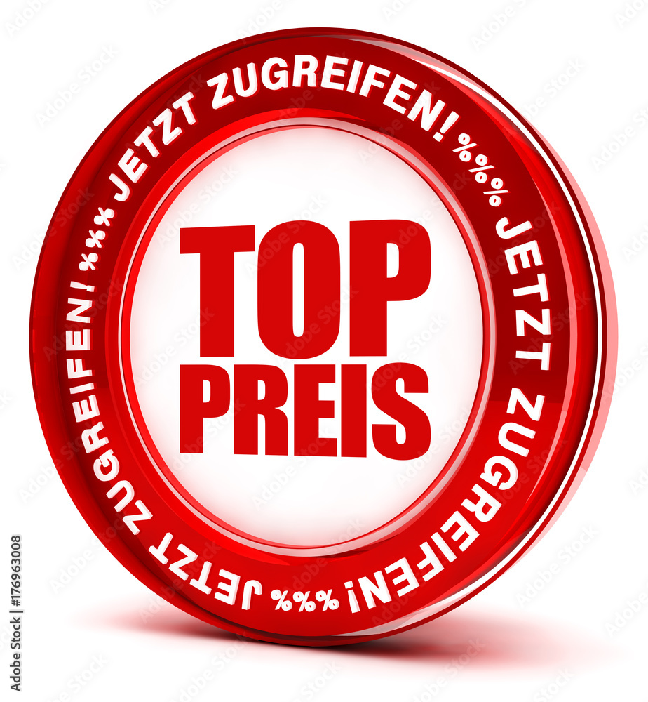 Top Preis! Button, icon Stock Illustration | Adobe Stock