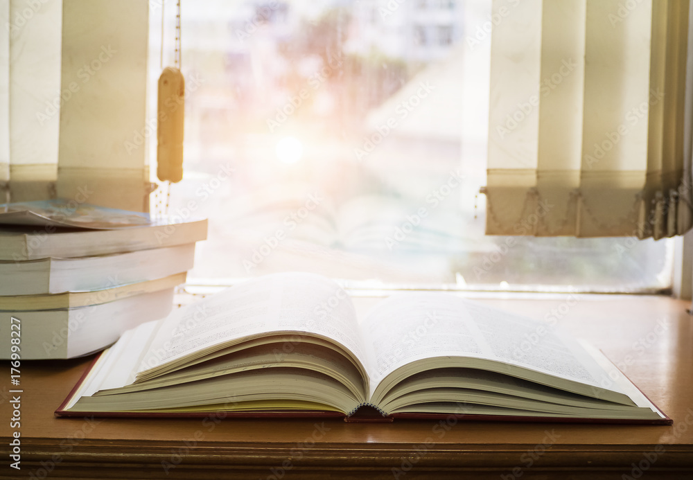 Open Books Wallpaper Design