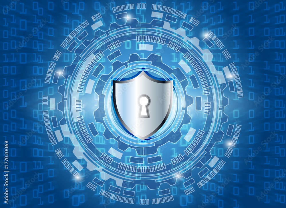 Cyber Security Data Protection Business Technology Privacy concept ...