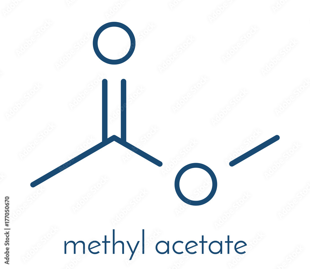 Methyl Acetate Structure