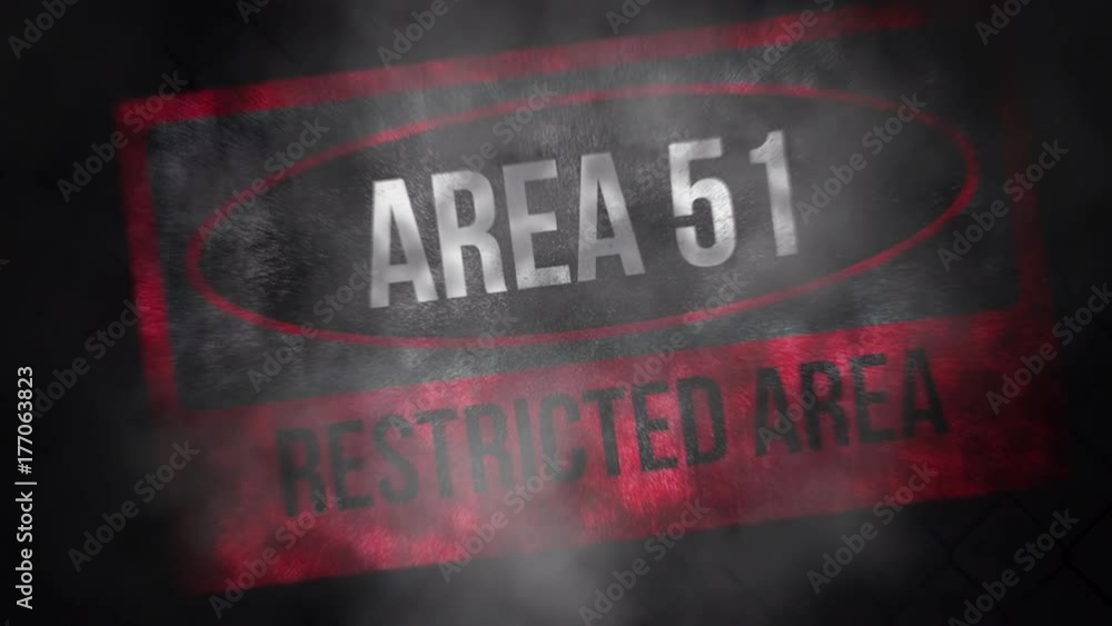 Area 51 Restricted Area, Warning No Trespassing Beyond This Point ...