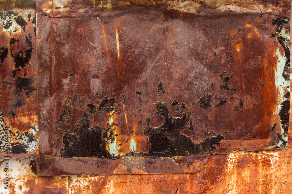 rusty brown grunge background with space for text or image Stock Photo ...