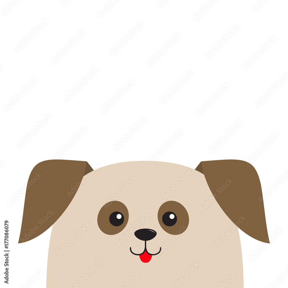 Cute Cartoon Dog Eyes