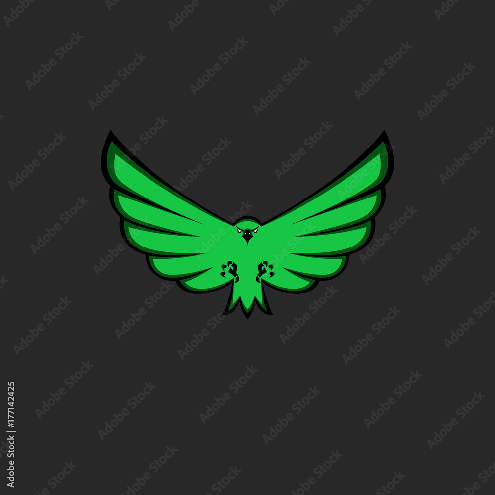 Green Wings Logo