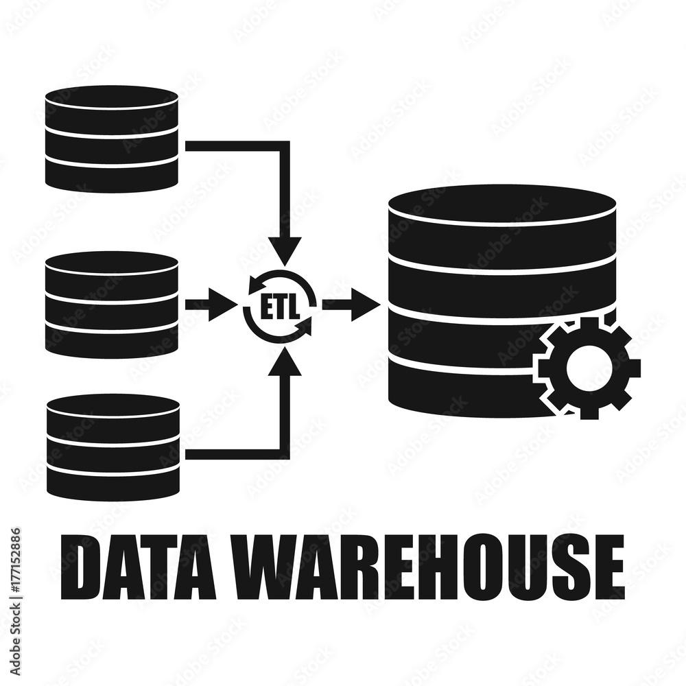 Data Warehouse Clipart