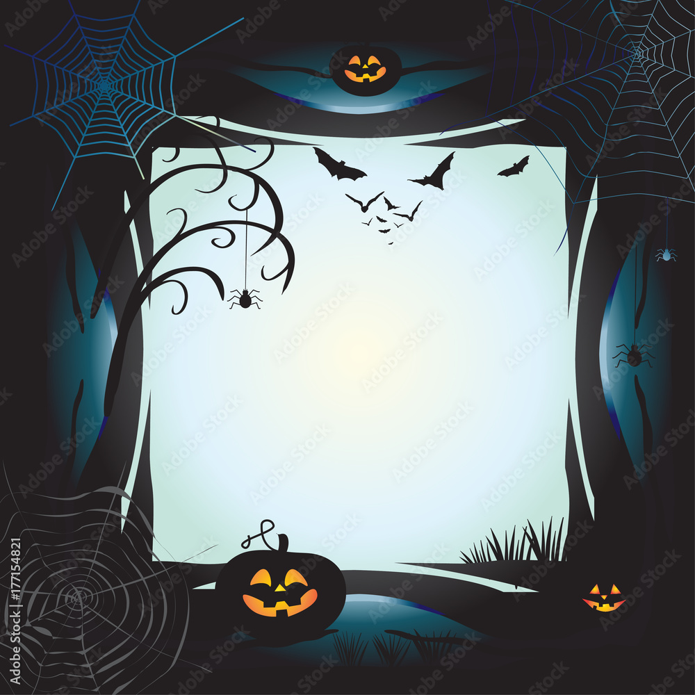 Halloween Invitation Backgrounds