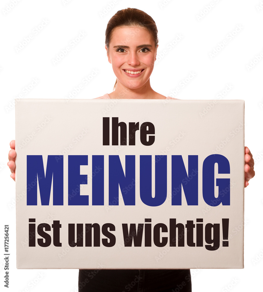 Ihre Meinung ist uns wichtig Stock-Foto | Adobe Stock