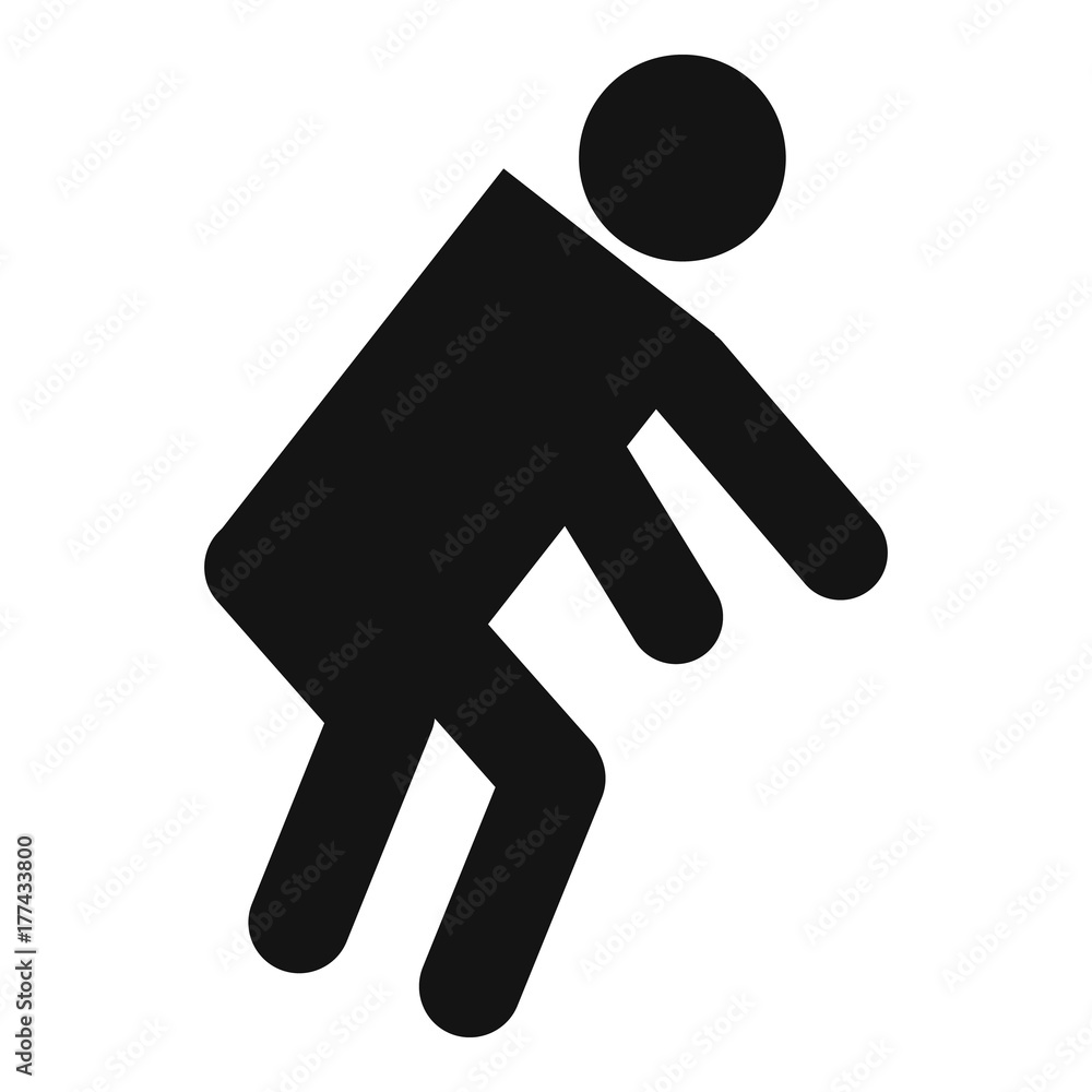 Stick figure stickman icon pictogram vector simple Stock Vector | Adobe ...