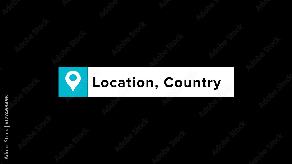Rectangle Location Call-Out Stock Template | Adobe Stock
