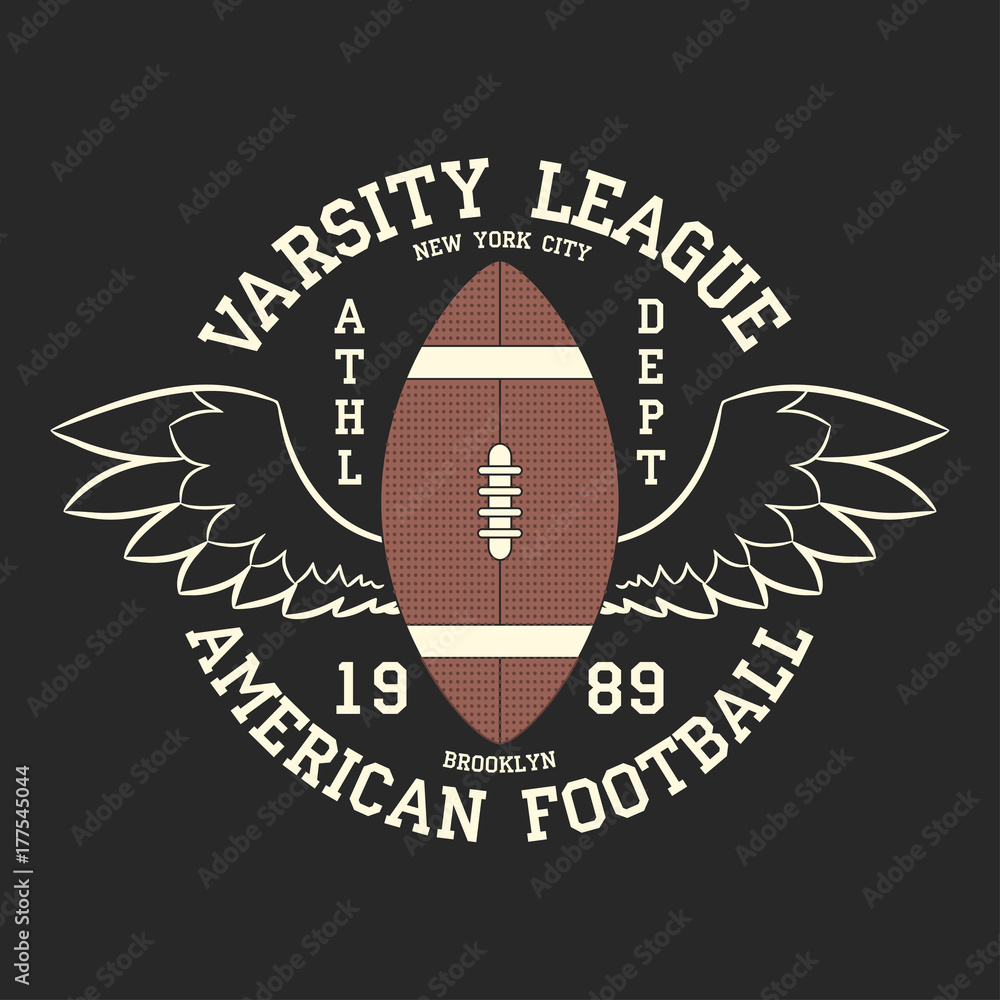 Nfl Football Graphic Design