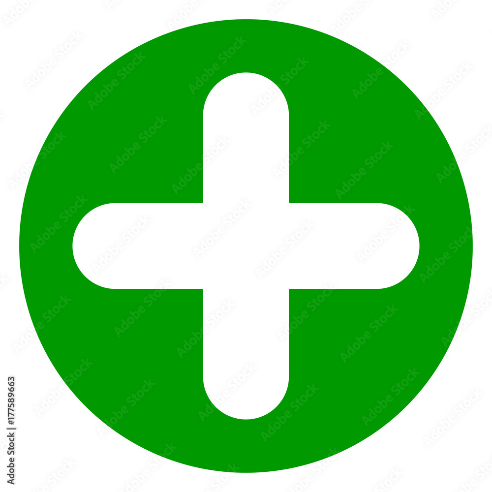 Green Plus Icon