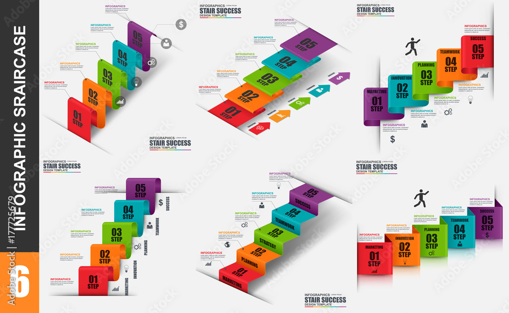 Infographic elements data visualization vector design template ...
