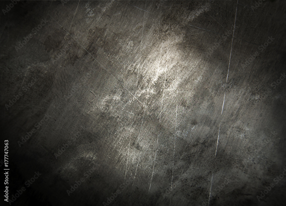 Metal background, texture of titanium, sheet of metal surface, steel ...