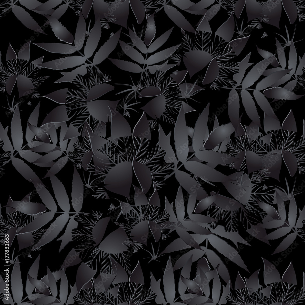 Dark Seamless Pattern