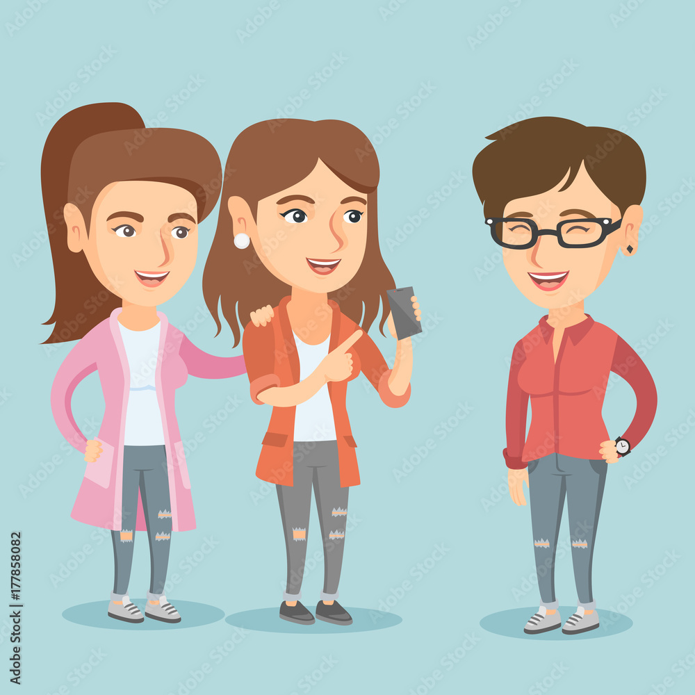 Friends Laughing Animated