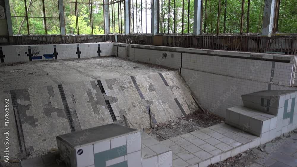 Chernobyl zone, Ukraine - 18th of June 2017: Visit to Pripyat Ghost ...