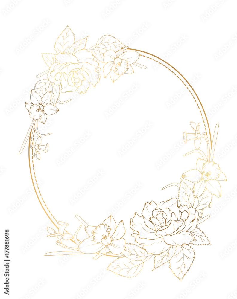 Oval Border Design