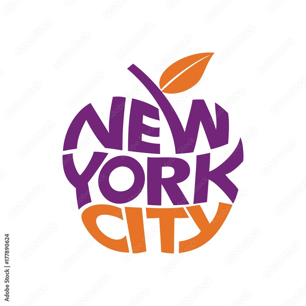 New York city logo design template vector illustration Stock Vector ...