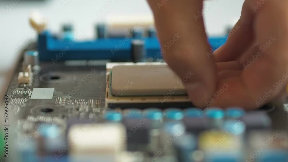 Removing And Replacing computer processor (CPU). Installing and removing computer processor (CPU ...