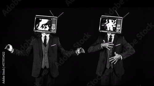 Tv Head Stencil