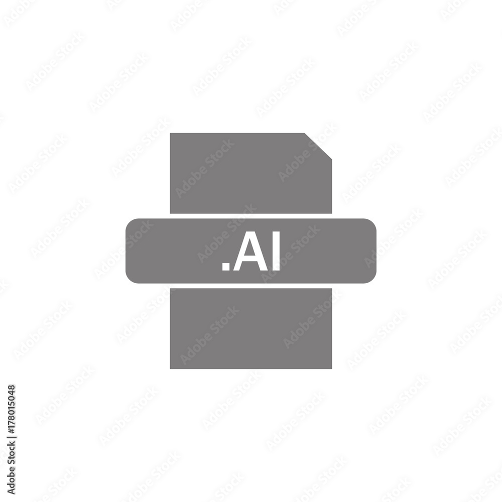 ai file icon Stock-Vektorgrafik | Adobe Stock