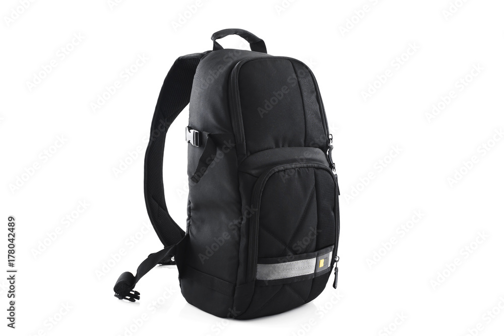 backpack bag isolated on white background Stock Photo | Adobe Stock