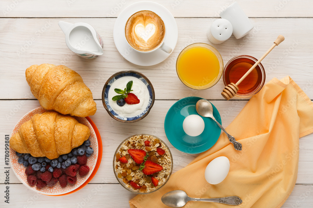 Continental Breakfast Menu